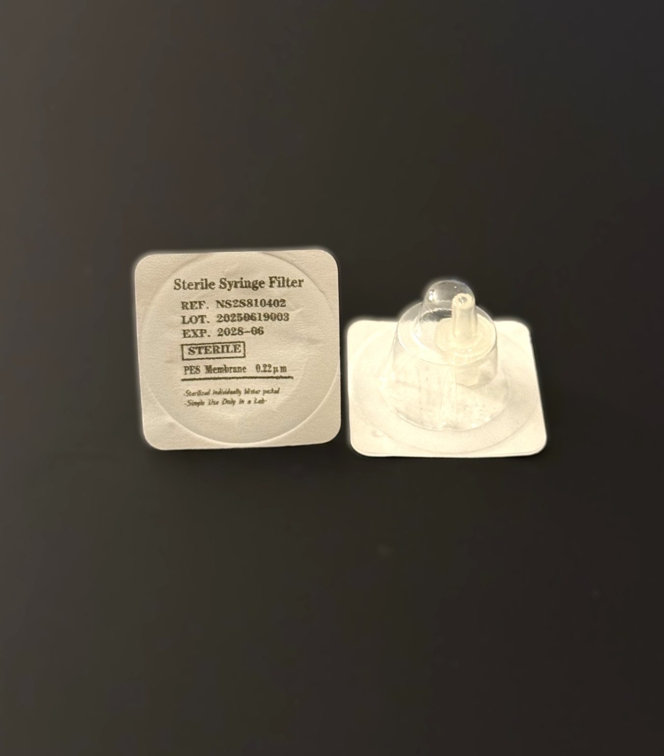 PES Syringe Filter – 0.22 um, 4mm, Luer-Lok/Luer Slip, Sterile ...